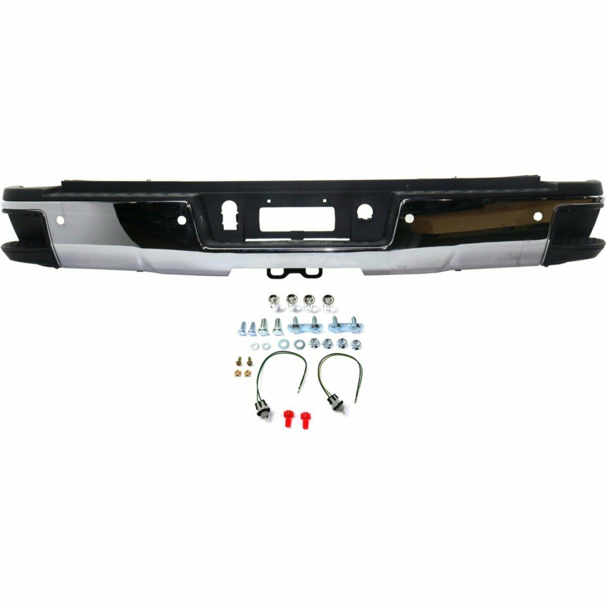 Chevrolet Silverado & GMC Sierra Rear Chrome Bumper Assembly – Bumper-King