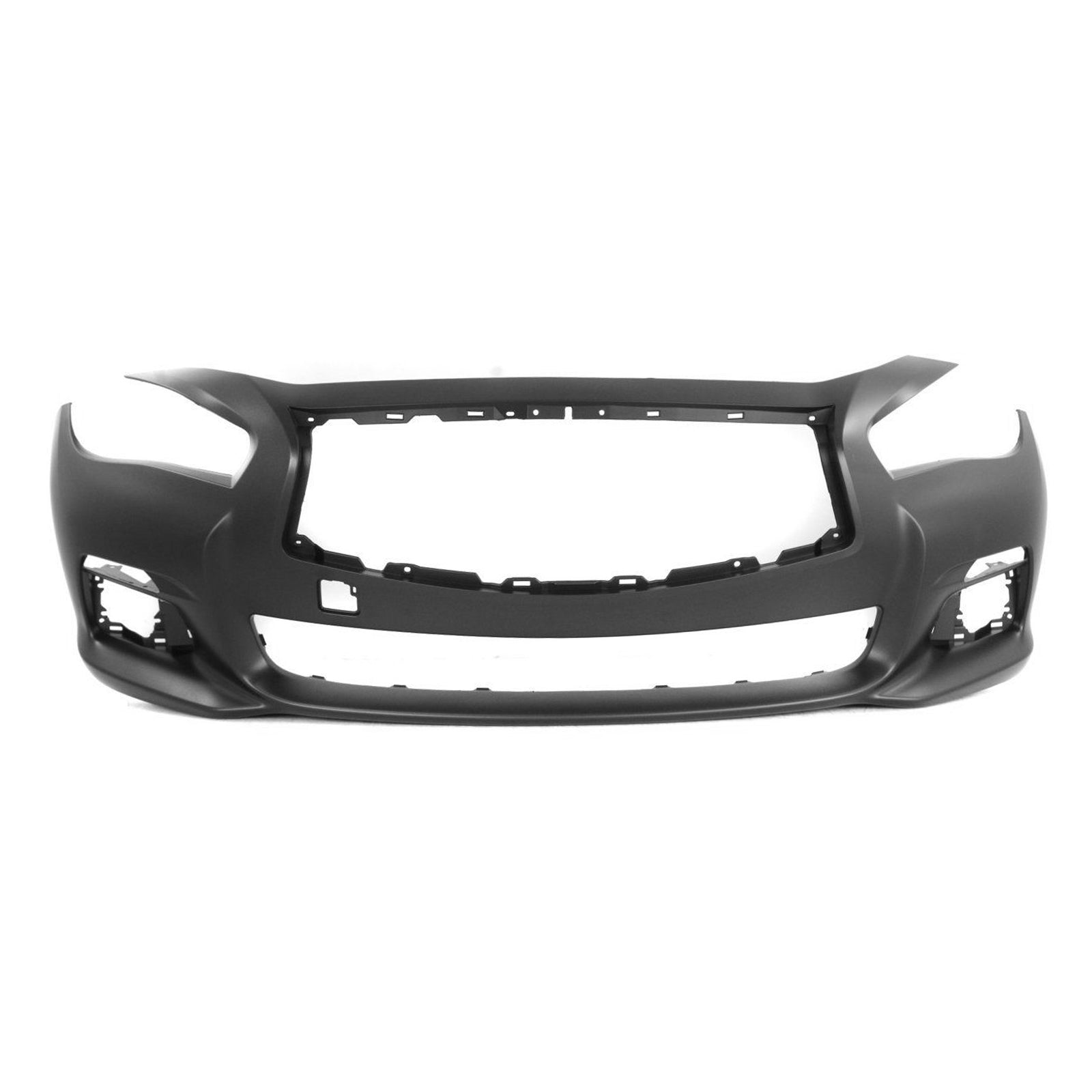 Primed/Painted 2014-2017 Infiniti Q50 Front Bumper Cover – Bumper-King
