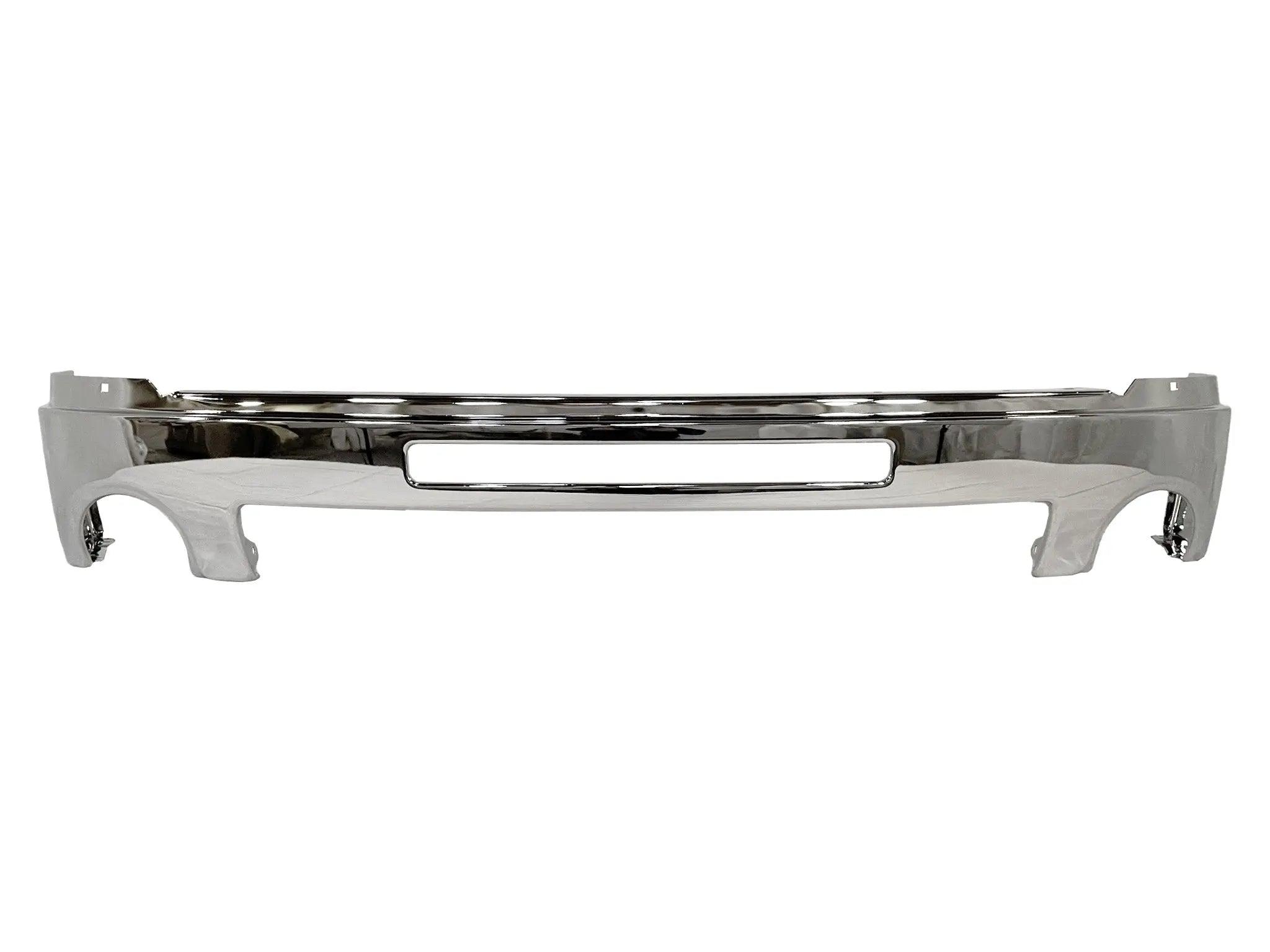 2007-2013 GMC Sierra 1500 Front Bumper Chrome Face Bar – Bumper-King